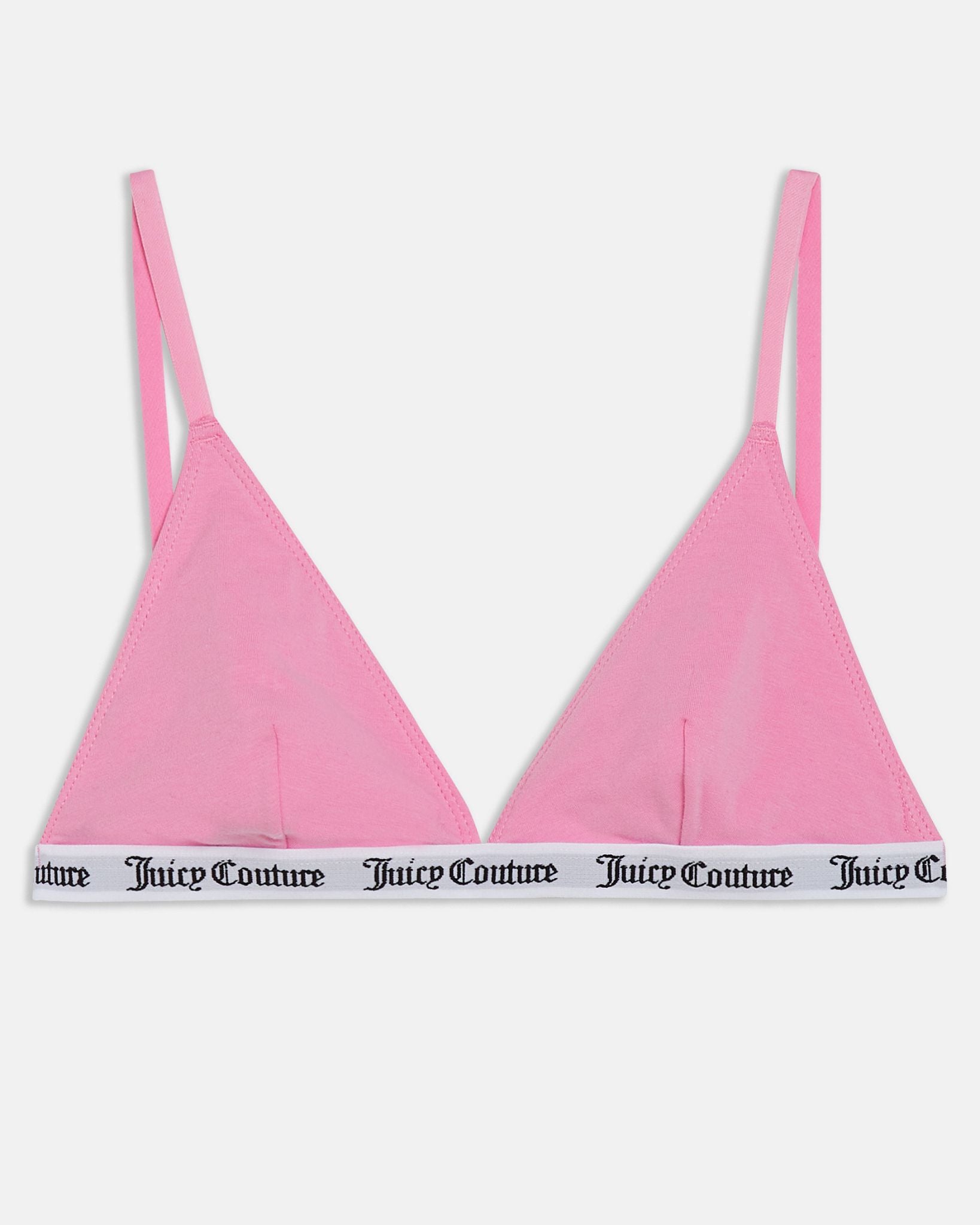 Juicy Couture Bev Cotton Triangle Bra Begonia Pink